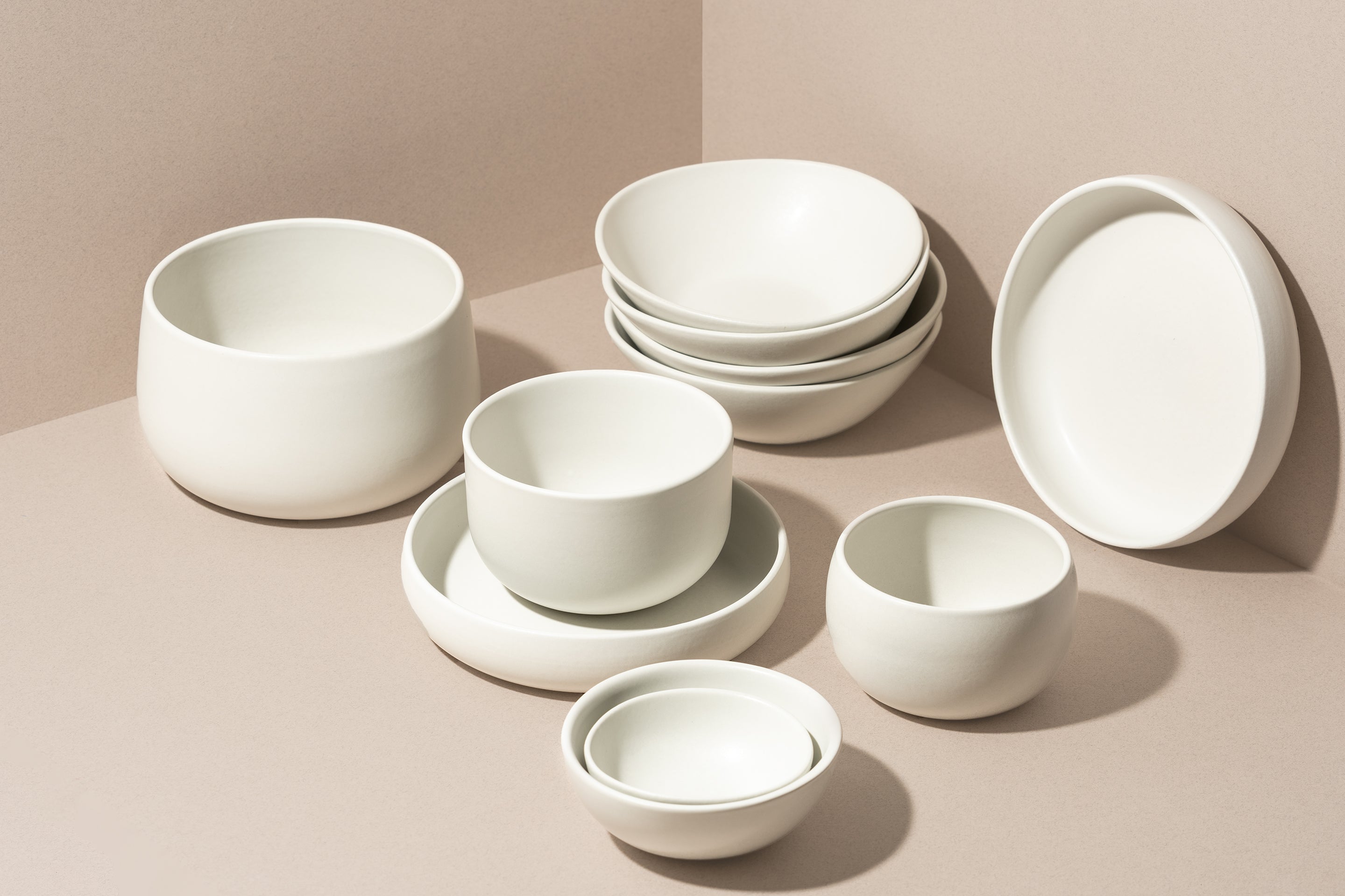 Elegant Hand-Finished Stoneware Bowls | Gharyan Dinnerware – GHARYAN ...